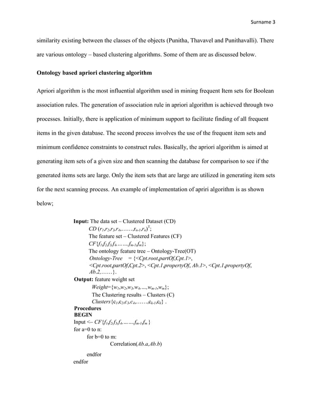 Ontology based clustering algorithms | DOCX
