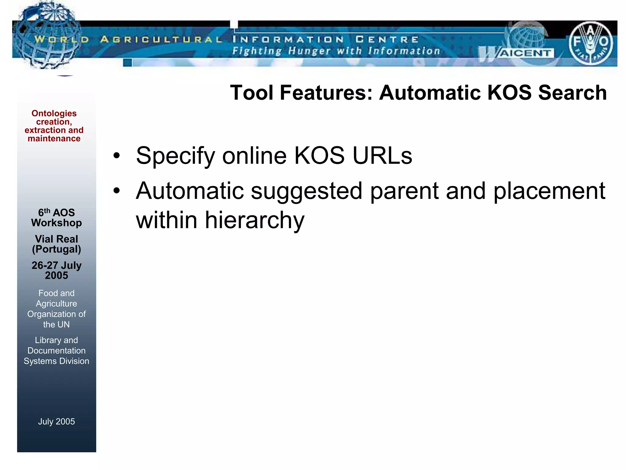 Ontology Creation Extraction And Maintenance Ppt