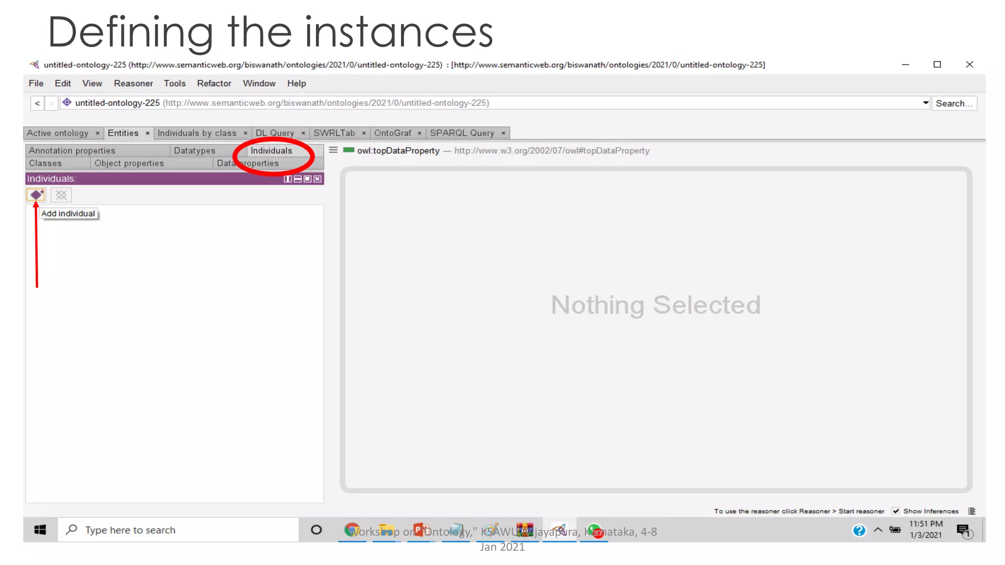 Tutorial on Ontology editor: Protege | PDF