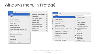 Tutorial on Ontology editor: Protege | PDF