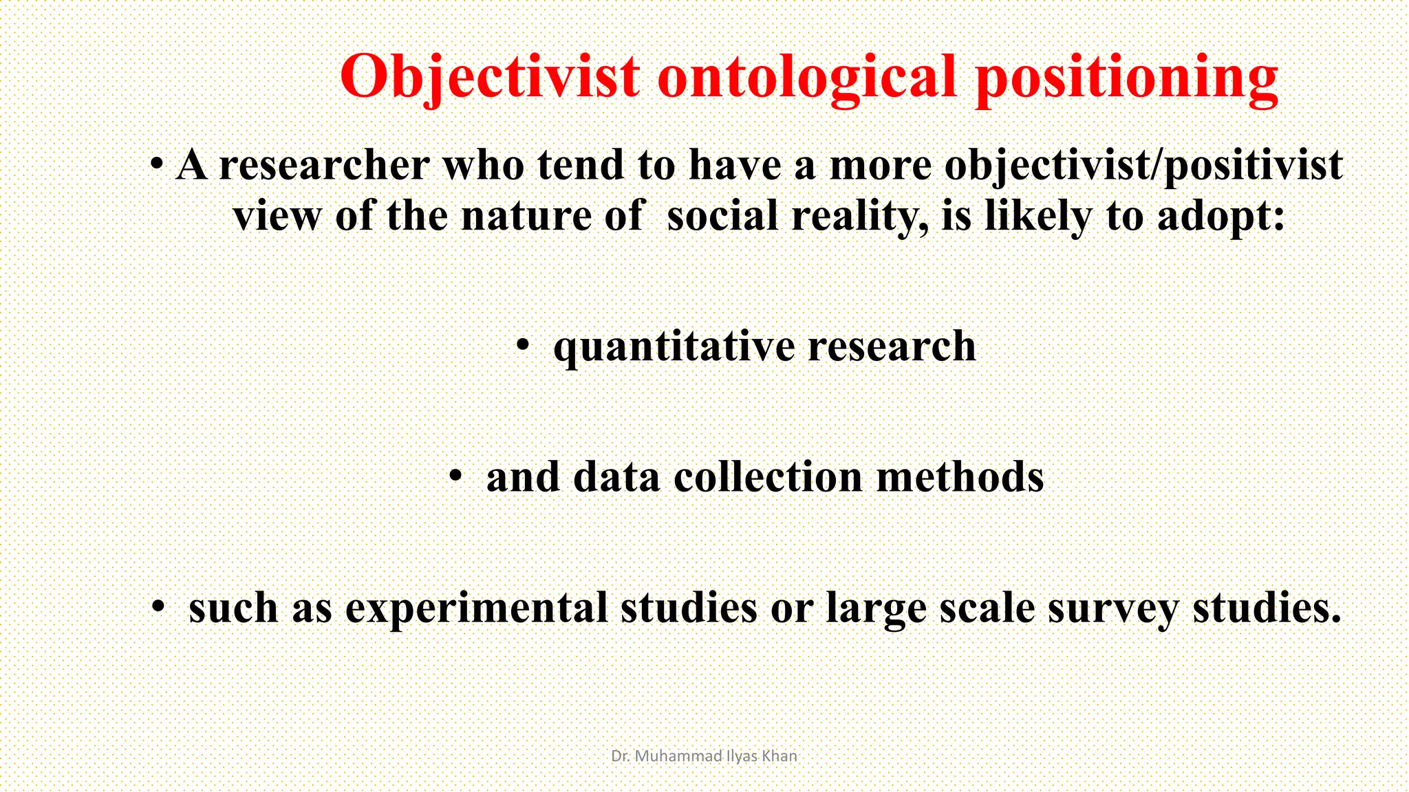 Ontology empistemolgoy and methodology | PPTX