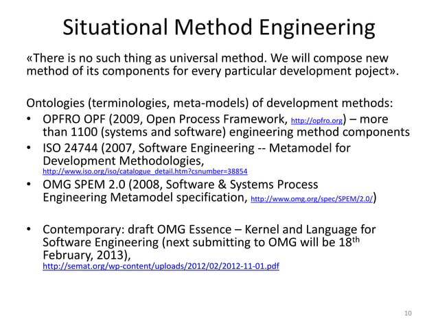 ISO 15926 Reference Data Engineering Methodology | PPTX