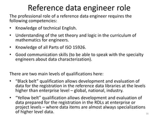 ISO 15926 Reference Data Engineering Methodology | PPTX