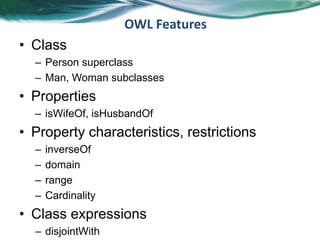 Ontology model and owl | PDF