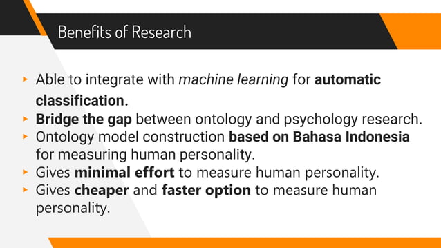 Ontology Modelling Approach For Personality Measurement Based On Social Media Activity Pptx