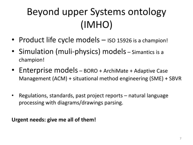 Ontology-Based Systems Federation | PPTX