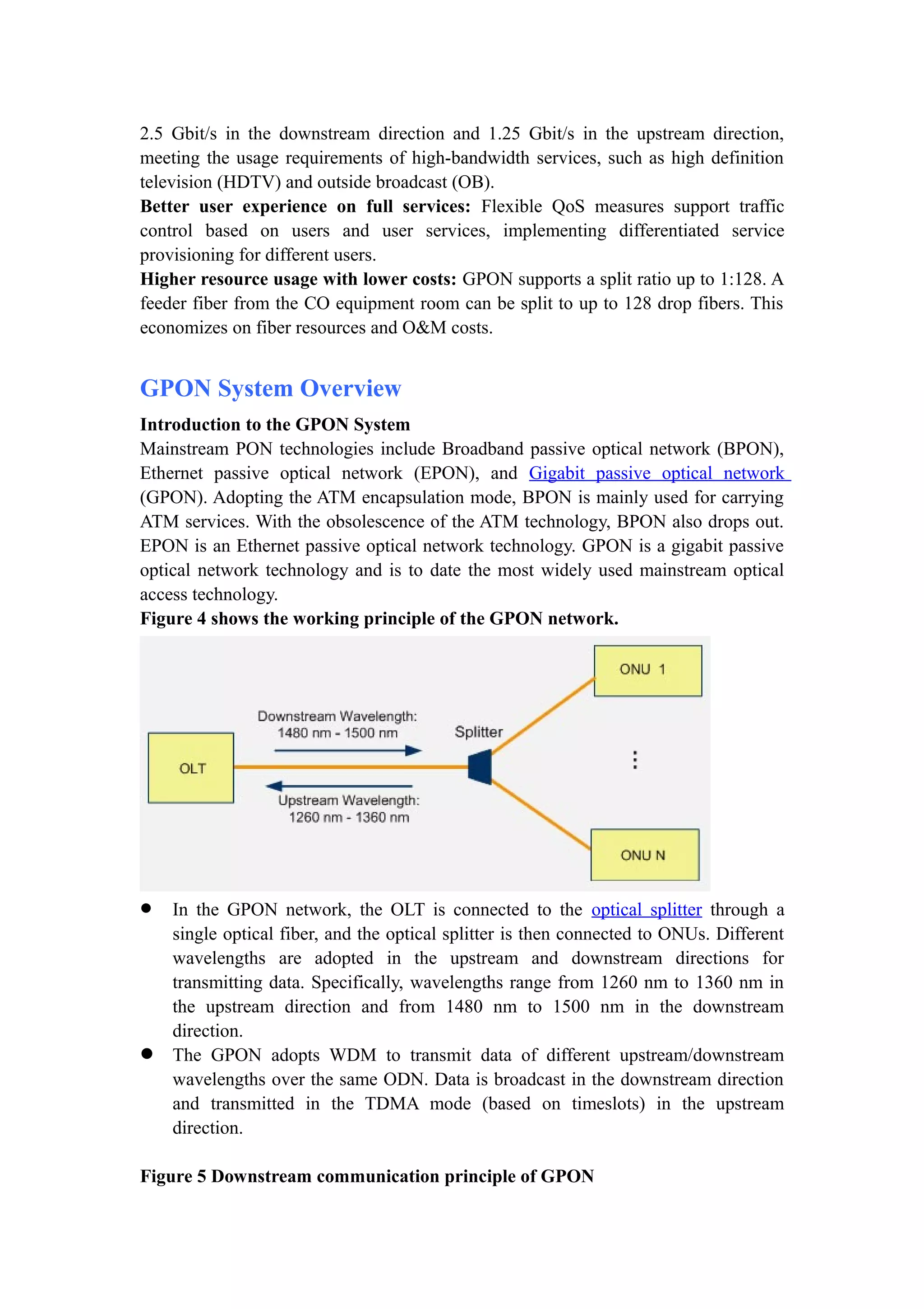 Ont, olt and mdu in gpon technology | DOC