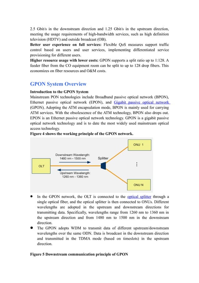 Ont, olt and mdu in gpon technology | DOC