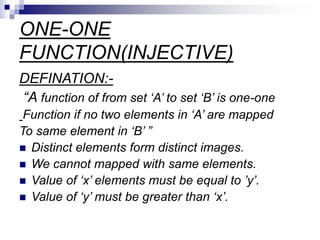 ONTO ONE TO ONE FUNCTION.ppt