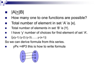 ONTO ONE TO ONE FUNCTION.ppt