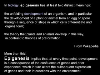 Ontogeny and Phylogeny | PPT