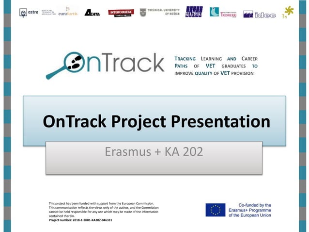 On track project presentation | PPT