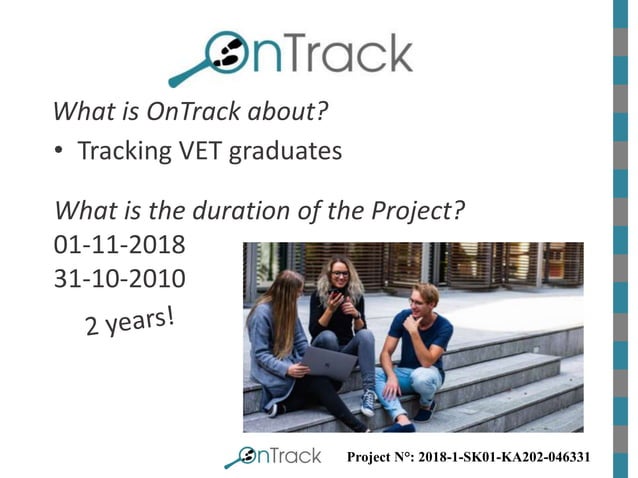 On track project presentation | PPT