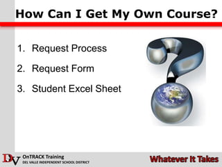 Ontrack training | PPT