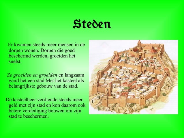 Ontstaan stad | PPT