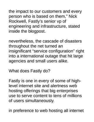 On tuesday why the world's biggest websites suddenly went offline like ...