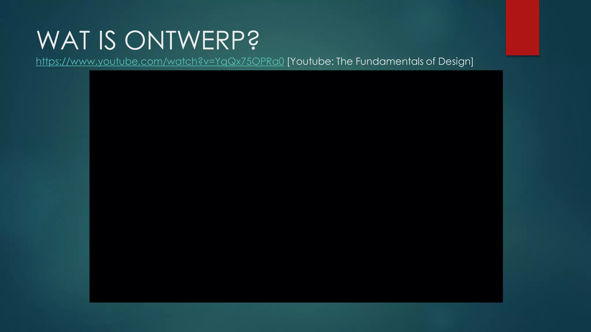 Ontwerp Oorsig | PPT