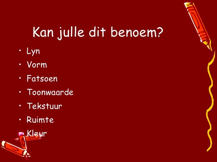 Ontwerp gr11 kuns elemente