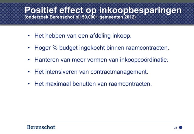 Ontwikkelingen inkoop in publieke sector, presentatie hans ruiter ...