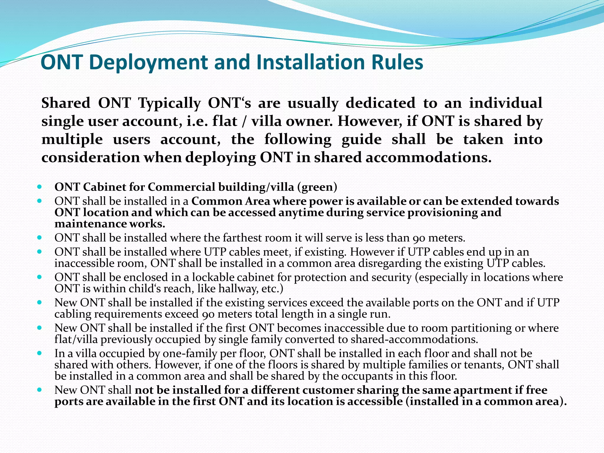Optical Network Unit - ONU | PPTX
