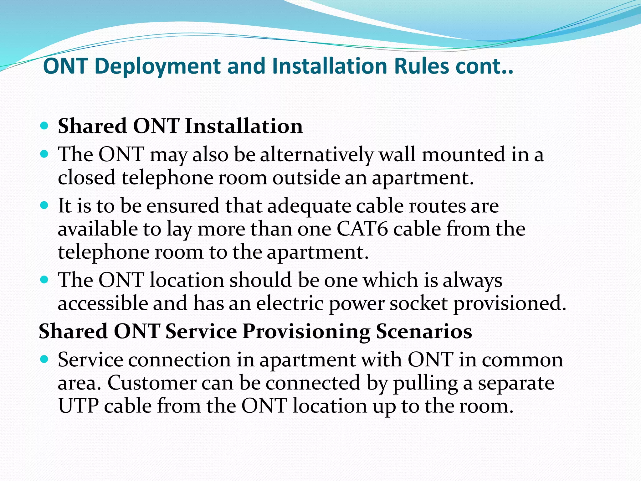 Optical Network Unit - ONU | PPTX