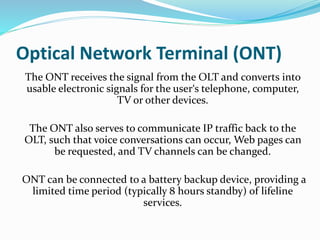 Optical Network Unit - ONU | PPTX
