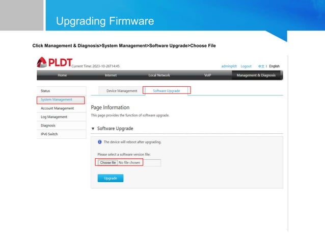 ONU Firmware Update Method Of Procedure.PPT