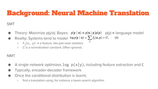 On using monolingual corpora in neural machine translation | PDF