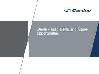 Onvia lead alerts final | PPTX