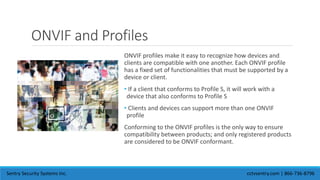 ONVIF IP Protocol | PPTX