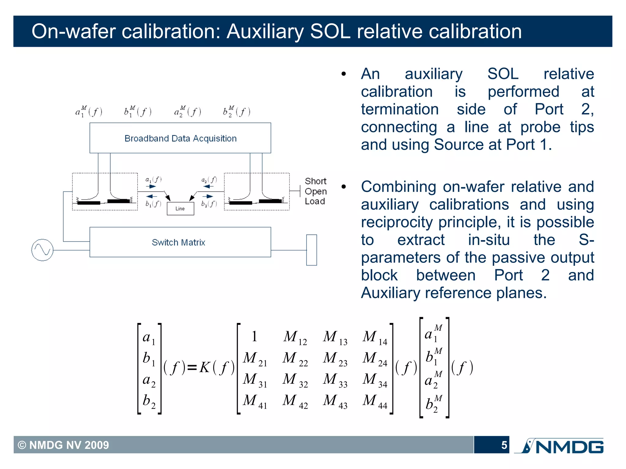 On-wafer absolute calibration | PDF