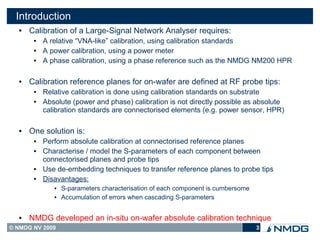 On-wafer absolute calibration | PDF