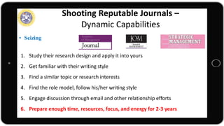 On Writing Up Paper in Reputable Journals - UNAIR Menulis Tayang.pdf