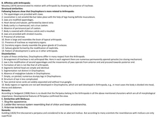 Onychophora A detailed note | PPTX