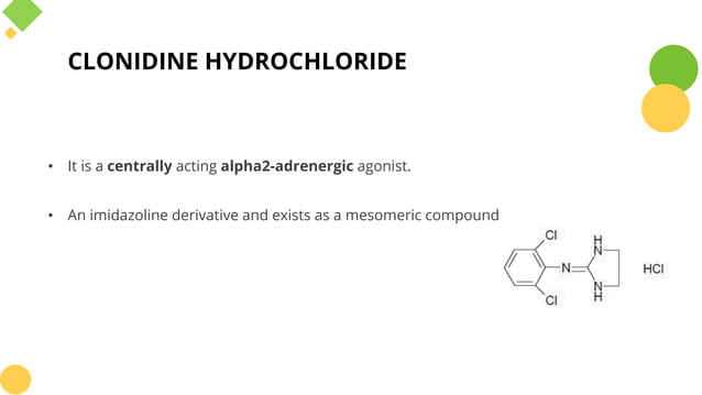 ONYDA XR clonidine liquid preparation by Dr. Amrutha | PPT