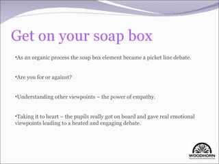 On your soap box presentation | PPT