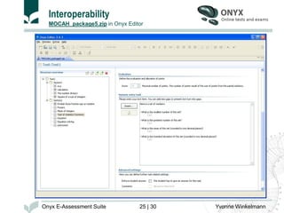 ONYX E-Assessment: JISC - CETIS conference | PDF | Education industry ...