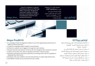 Onyx Pro ERP | PDF