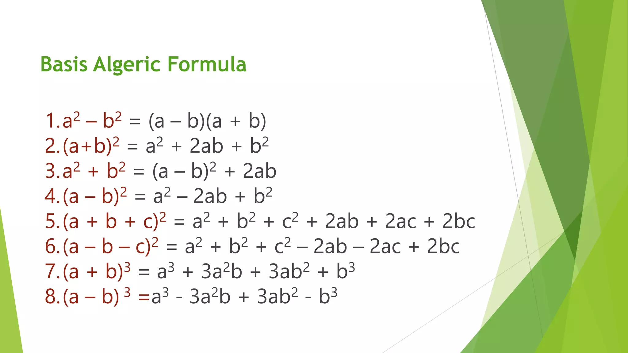 Algebraic expression Formula .pptx
