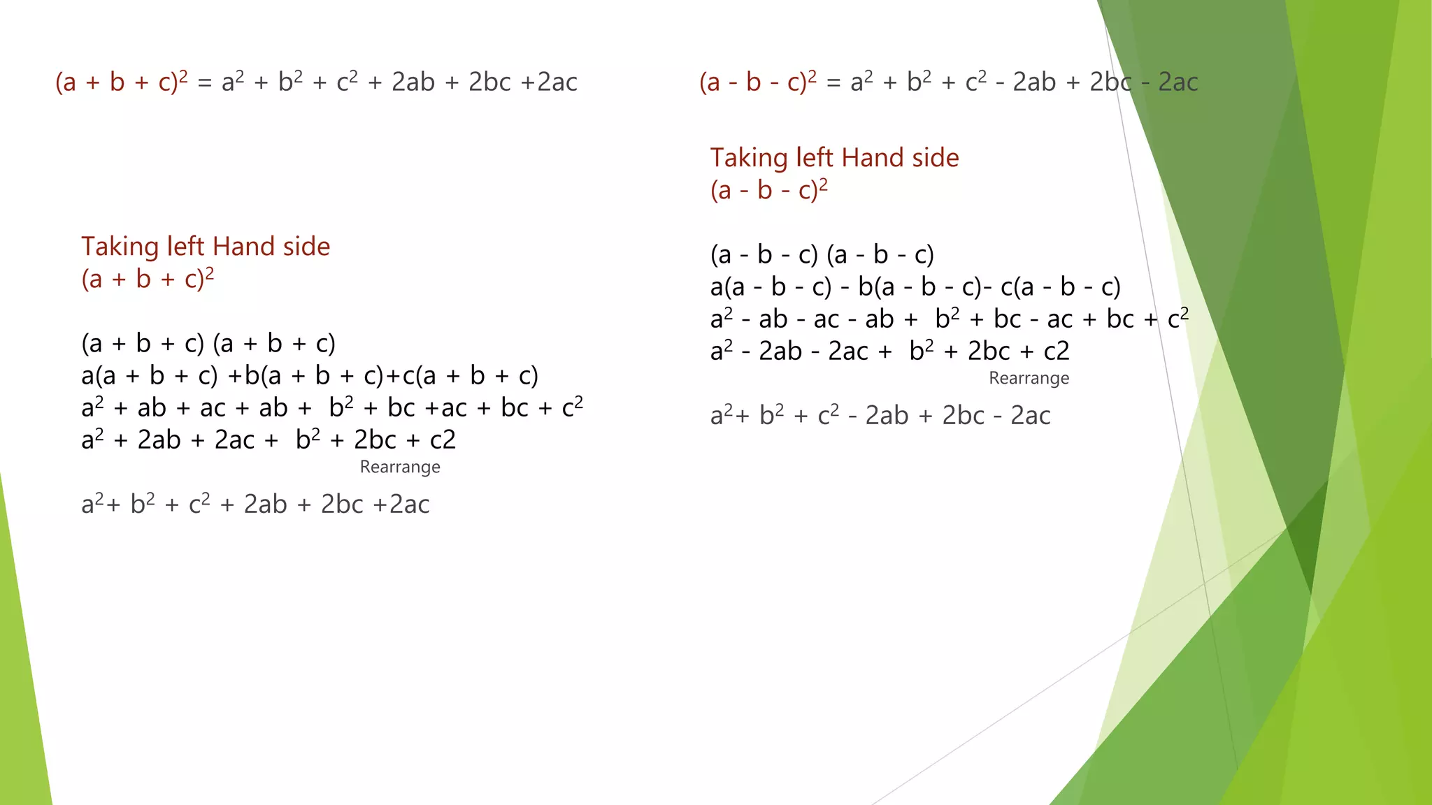 Algebraic expression Formula .pptx