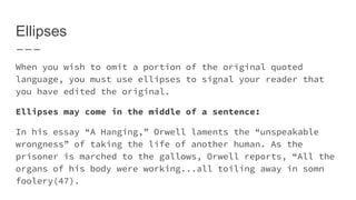 Integrating quotes | PPT