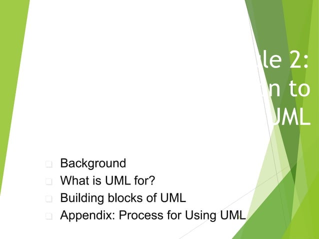 OOAD and An effort by IBM (Rational) Dynamic parts of UML models: “behavior over time” | PPT