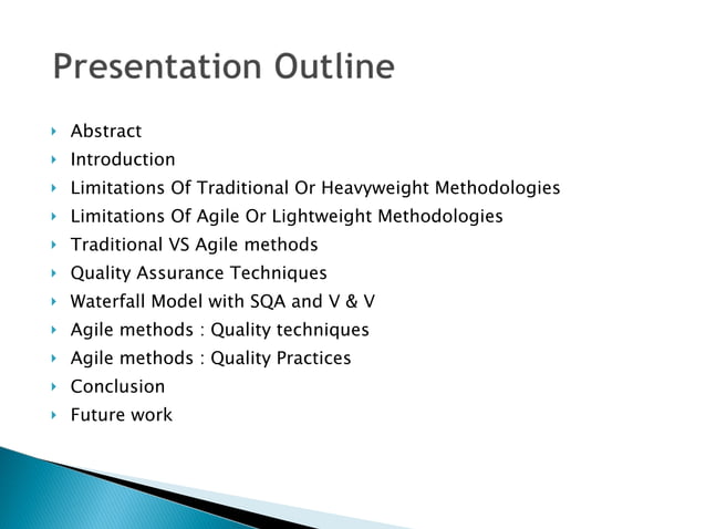 Quality Assurance Comparison In Traditional And Agile Methodologies Ppt