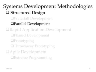 OOAD - System Analysis and Design | PPT