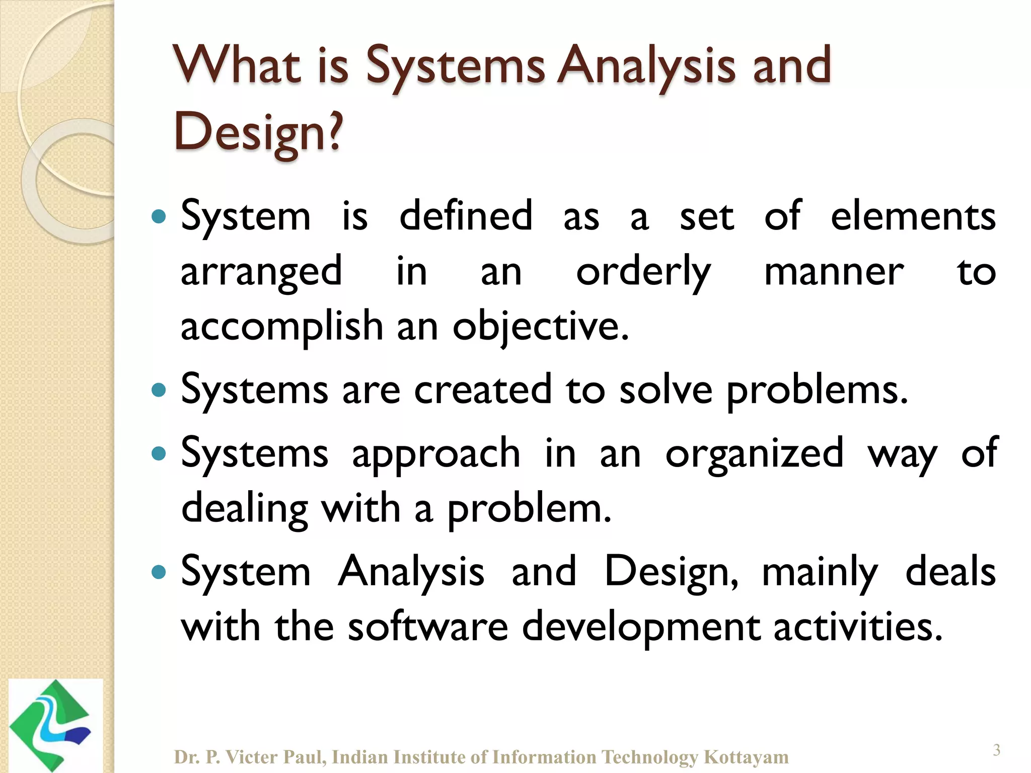 Ooad Systems And Object Orientation Concepts Ppt 7096