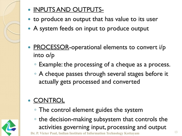 Ooad Systems And Object Orientation Concepts Ppt