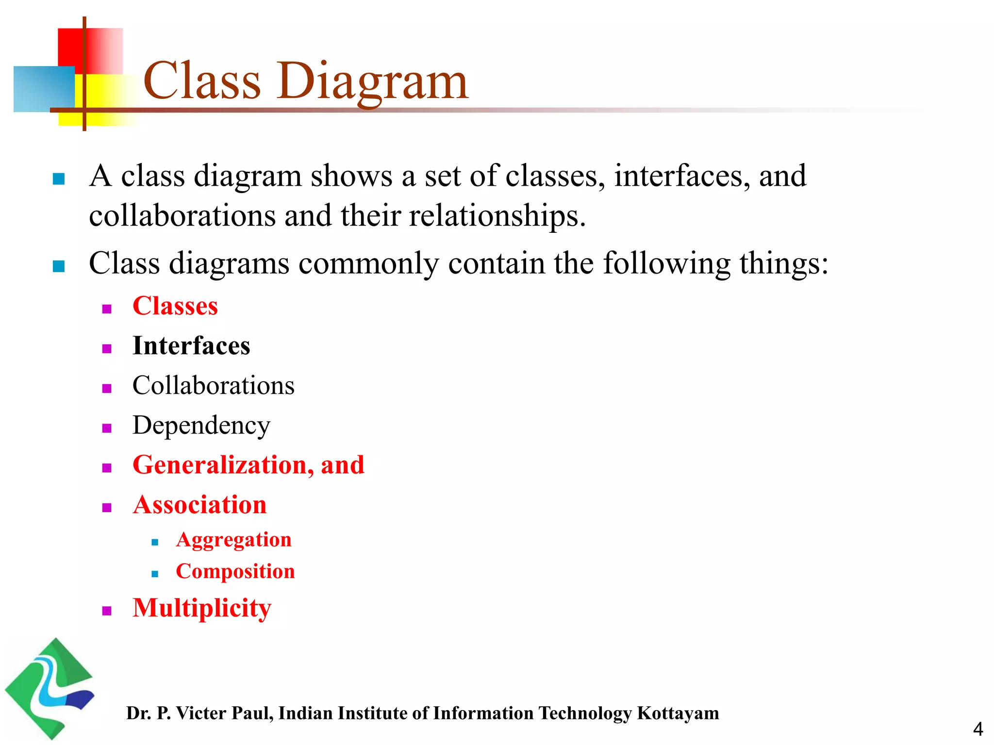 Ooad Uml Class And Object Diagrams Lab Ppt