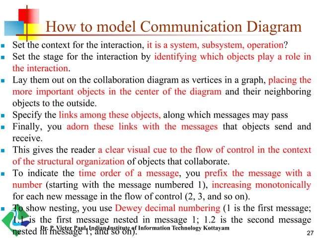 OOAD - UML - Sequence and Communication Diagrams - Lab | PDF