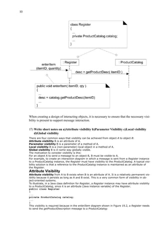 Ooad unit-iv-notes-revised | DOC