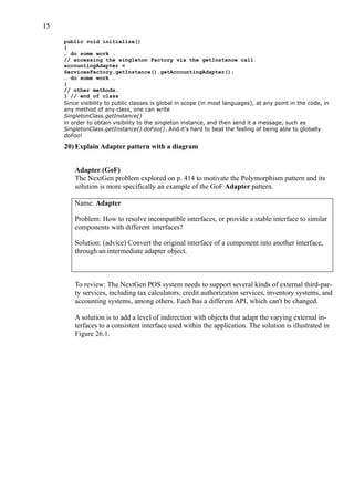 Ooad unit-iv-notes-revised | DOC